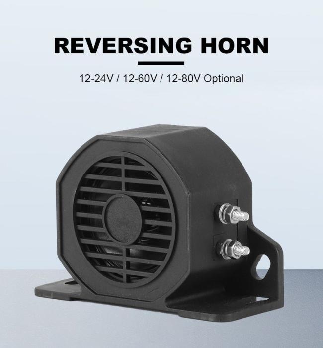 107dB 112dB Forklift Safety Warning Buzzer Horn 110V Truck Reversing Speaker Backup Alarm