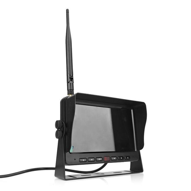 High-Precision Millimeter-Wave Radar Monitoring and Alarm System Pwas Forklift Camera Monitor