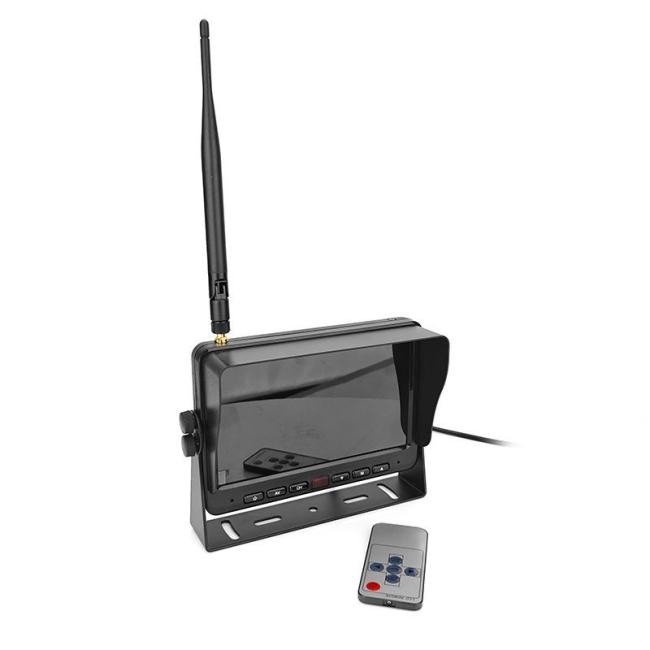 High-Precision Millimeter-Wave Radar Monitoring and Alarm System Pwas Forklift Camera Monitor