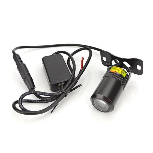 3W Mini Car Rear Projector Light Safety Warning Light