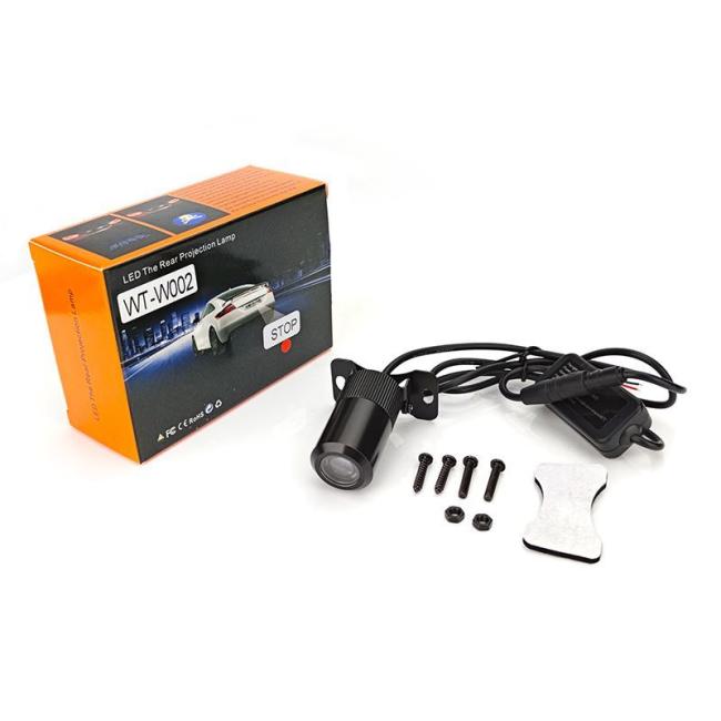 3W Mini Car Rear Projector Light Safety Warning Light