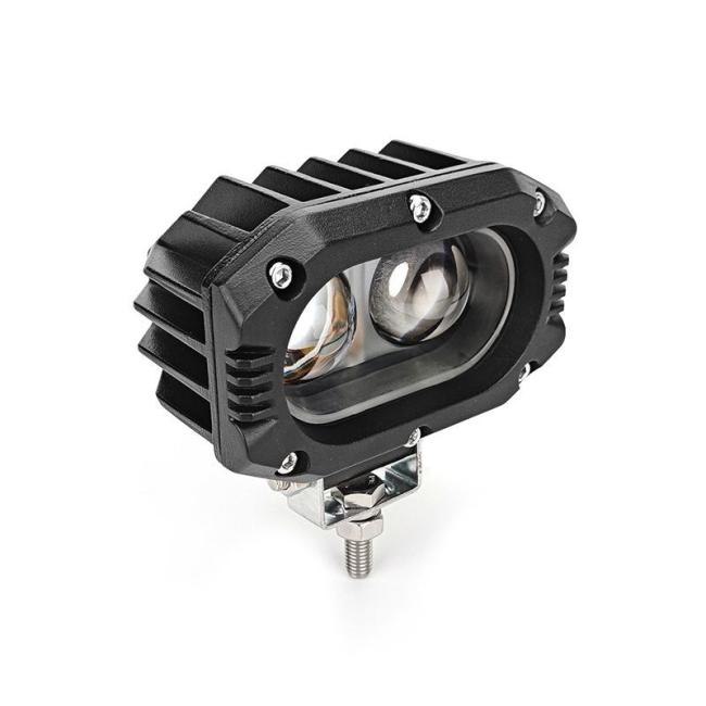 Hot Sell 10W Chromed LED Blue Forklift Spot Safety Light