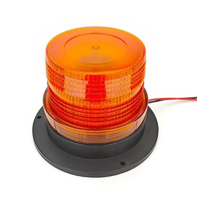 DC 10-110V LED Rotary Flashing Strobe Warning Light Flashing Beacon Light