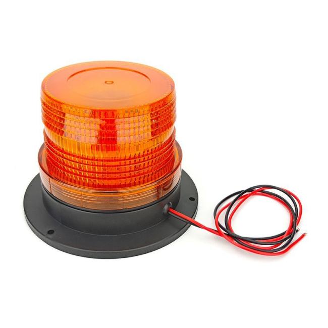 DC 10-110V LED Rotary Flashing Strobe Warning Light Flashing Beacon Light