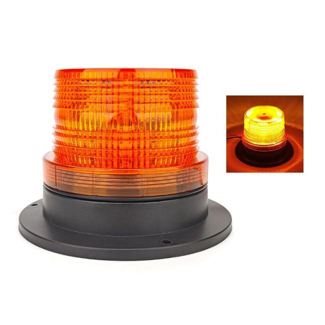 DC 10-110V LED Rotary Flashing Strobe Warning Light Flashing Beacon Light