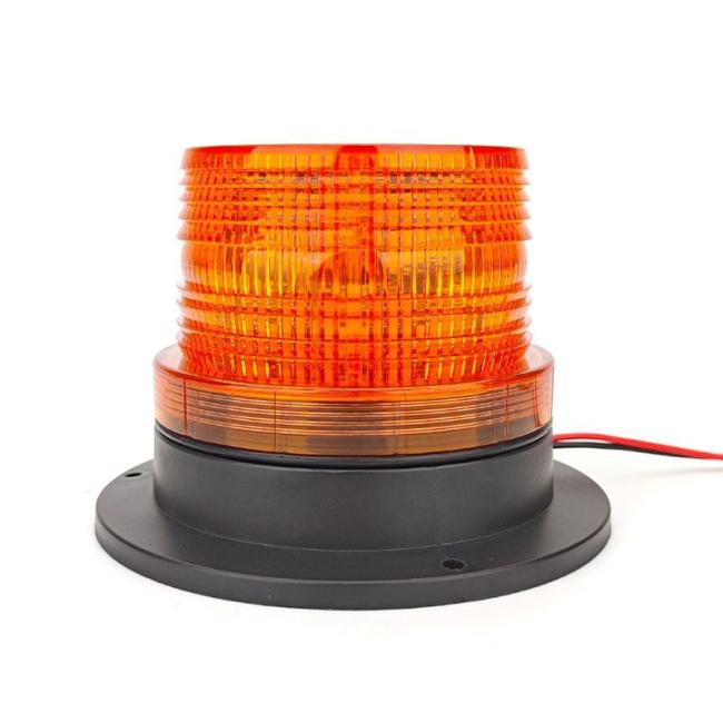 DC 10-110V LED Rotary Flashing Strobe Warning Light Flashing Beacon Light