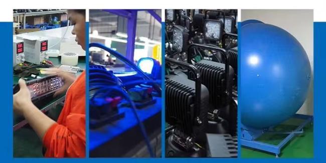 High-Visibility Amber Strobe Light for Forklifts CE/ISO Certified Export