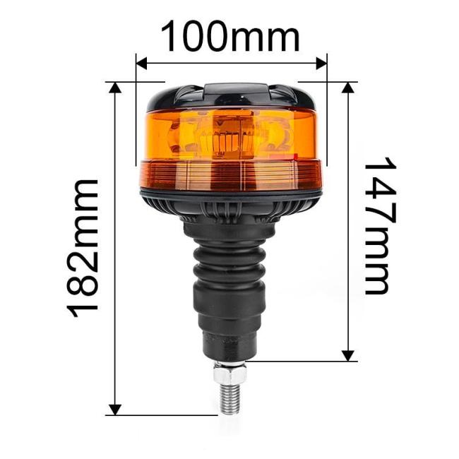 ECE R65 DIN Stem Base EMC Forklift Warning Beacon Light China