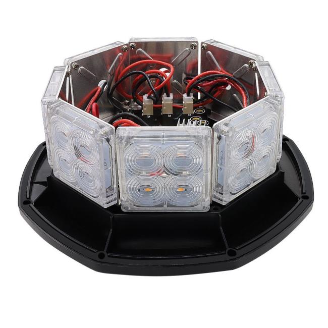 DIN Stem Base Type Amber Safety Strobe Beacon Light China Factory