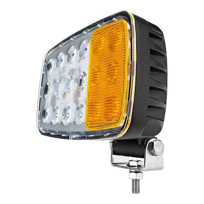 60W Waterproof IP67 Turn Signal LED Work Light Suitable for Forklift Tractor