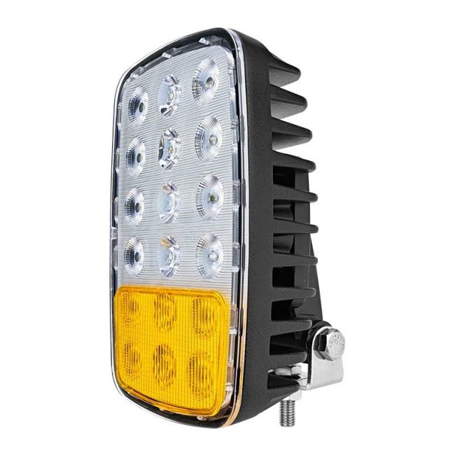 60W Waterproof IP67 Turn Signal LED Work Light Suitable for Forklift Tractor