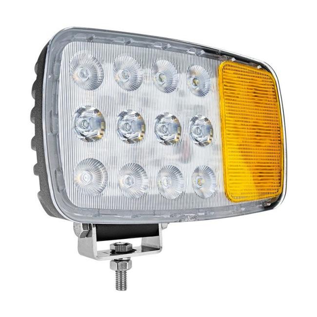60W Waterproof IP67 Turn Signal LED Work Light Suitable for Forklift Tractor