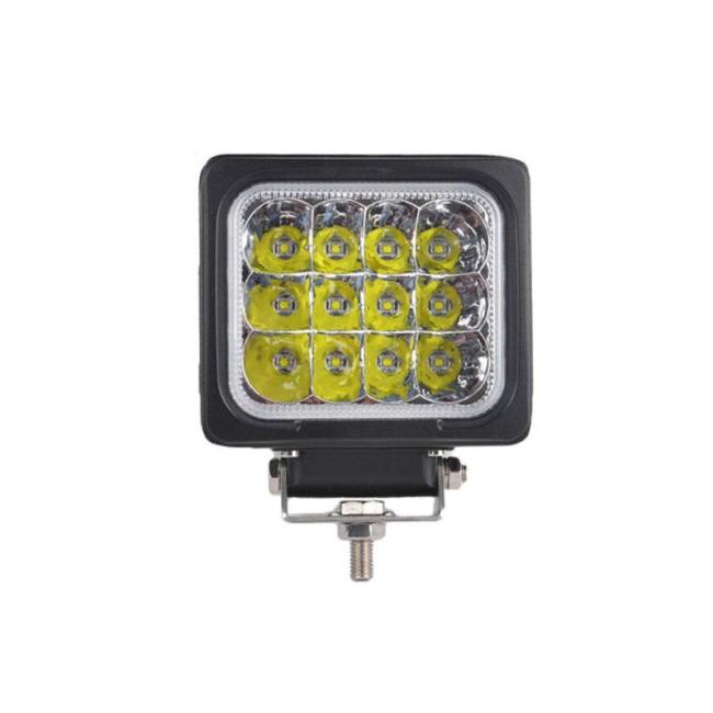 10-30V Professional Square 48W LED Work Light for Mining Machinery