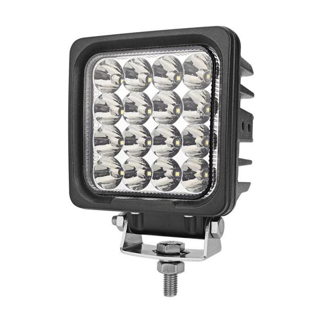 10-30V Professional Square 48W LED Work Light for Mining Machinery