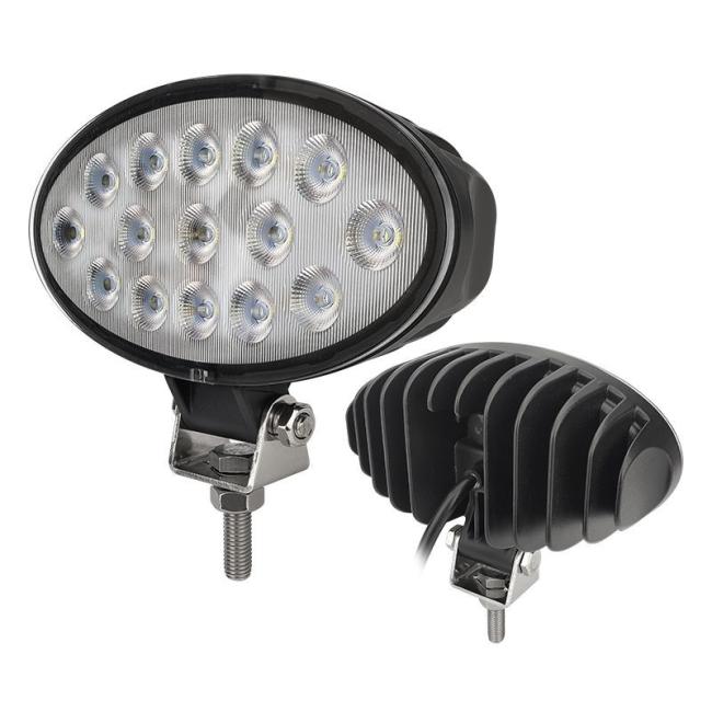 DC 12V 24V 75W Floodlight LED Working Light Oval Tractor Working Light