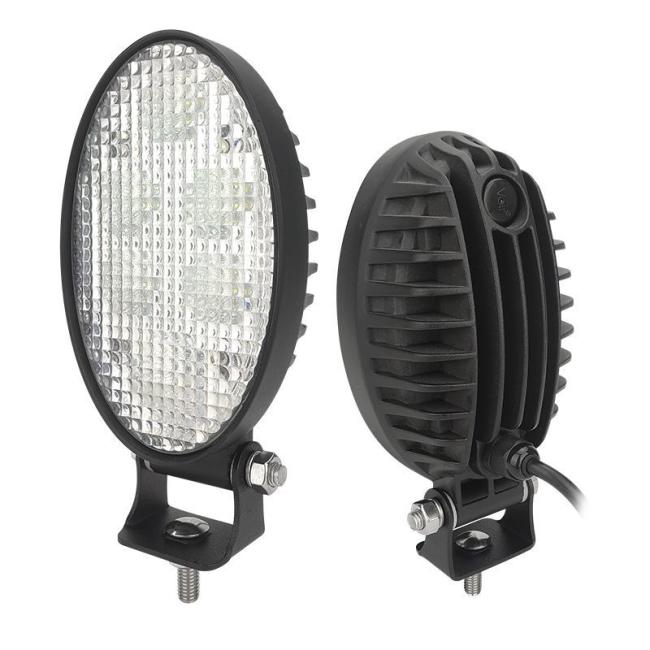 30W Oval Forklift Agriculture Tractor Oval LED Work Light