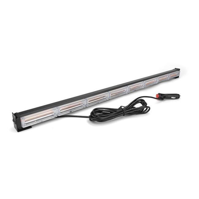 Amber White Red Blue 12W COB LED Dual Side Hazard Warning Strobe Emergency Light Bar