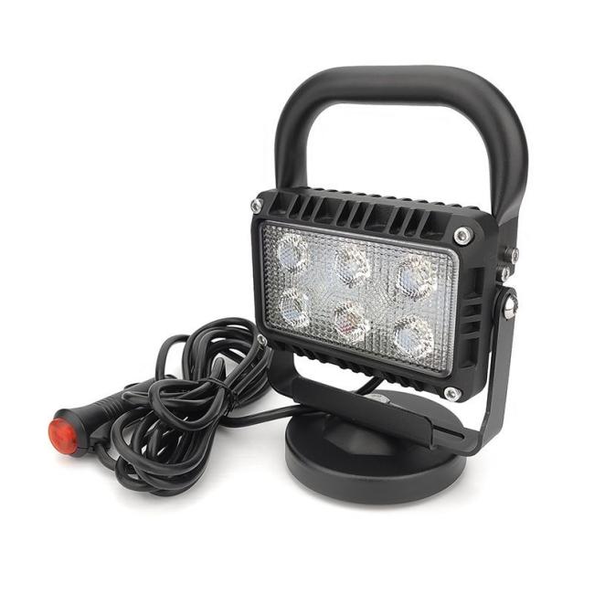 18W LED Work Light IP67 with Handheld & Cigarette Lighter Plug China