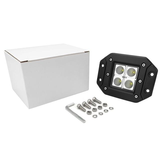 4PCS 12W High Power Flush Mount LED Work Light China