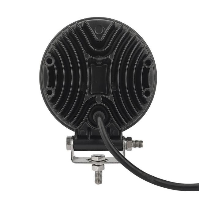 Forklift LED Round Auxiliary Light 24W Waterproof LED Working Light Forklift Light