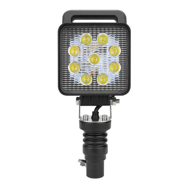 LED Working Light with Handle DIN Pole Flood Beam with on-off Switch Work Light 10-36V