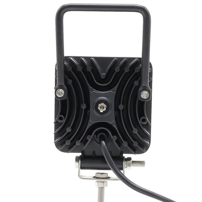 Square LED Work Light 27W with on/off Switch and Handheld 10-36V