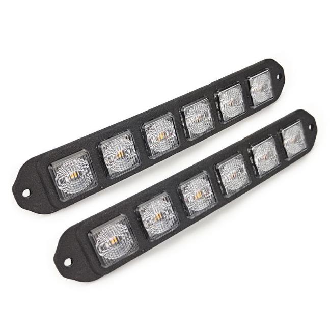 Flashing Warning Side Marker Light 6LED 18W Surface Mount Strobe Light