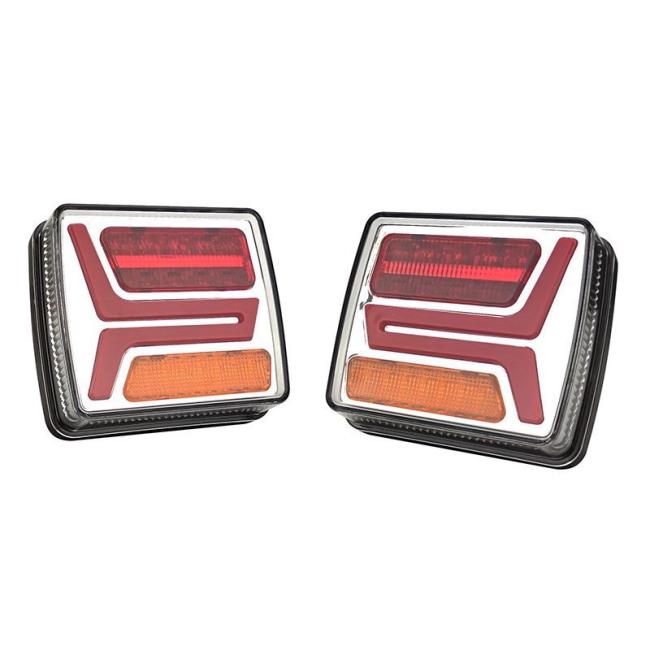 Tractors Touring Cars and Tugboat Tail Lamp E9 Emark CE RoHS Transmitter Magnetic LED Wireless Trailer Light Kit
