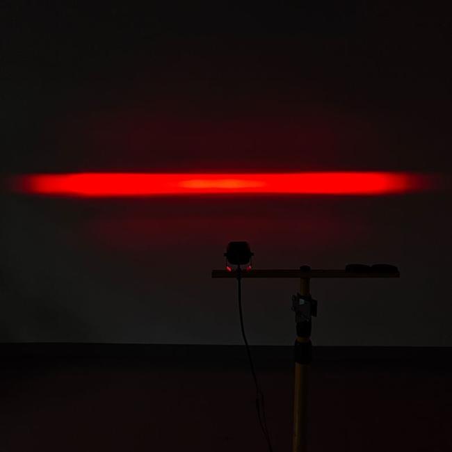Red Blue 10W Forklift LED Line Light Safety Zone Lamp 10-80V