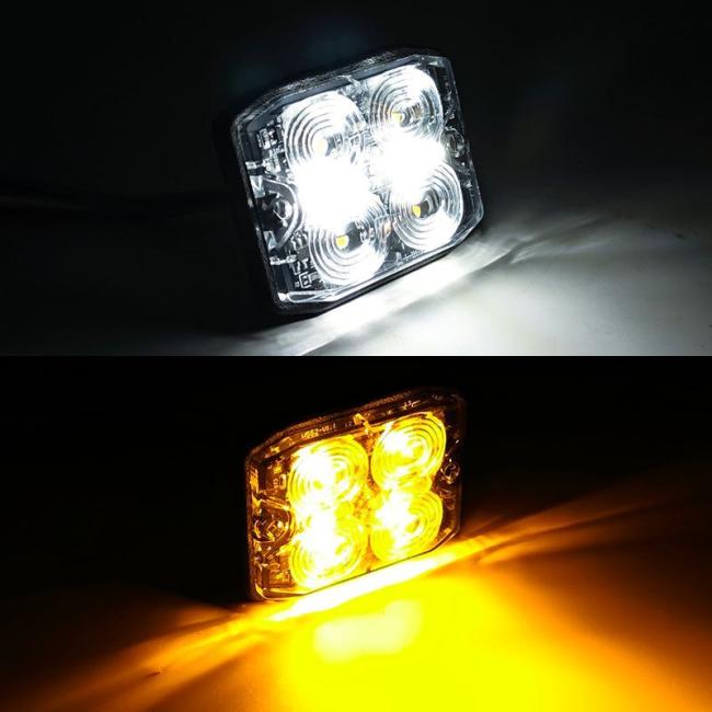 Amber Yellow Flash Strobe Light Emergency Hazard Warning Lights China