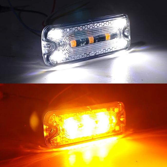 ECE R65 SAE Class Amber Red Blue Vehicles Surface Mount Light