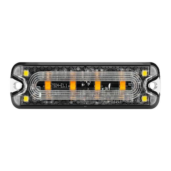 6LEDs Colors Strobe Warning Light for Vehicles Surface Mount China