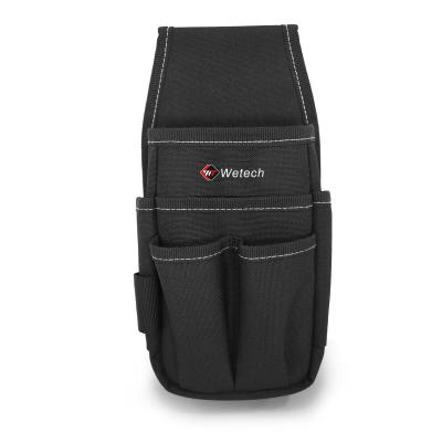 China Medium Capacity Waterproof Tool Bag Portable Tool Waist Bag Black for sale
