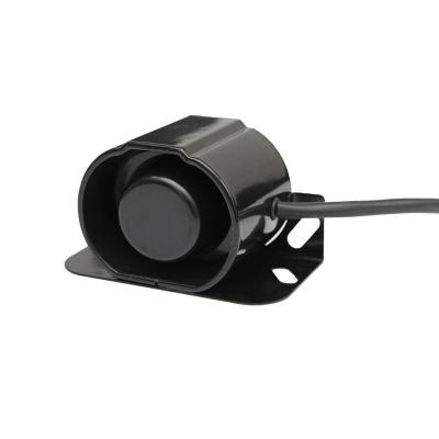 China 12V - 24V Car Reverse Horn IP67 Truck Reversing Alarm Black With Stainless Steel Mounting Bracket for sale