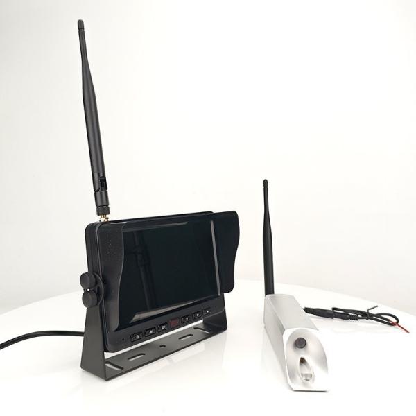 Quality 7 Inch Forklift Wireless Camera System with 250 Meters Transmit Distance for sale