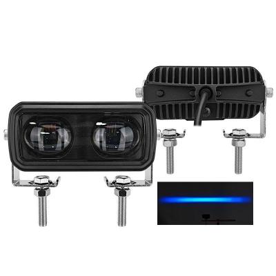 중국 범용 사양 10-80V DC IP67 등급 지게차 레드존 라이트 및 LED 안전등 판매용