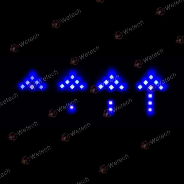 Quality 10V - 110V DC Forklift Warning Lights 18W Blue Safety Lights For Forklifts for sale