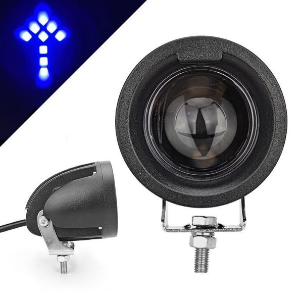 Quality 18W Forklift Blue Arrow Light 10V - 110V DC LED Forklift Safety Light for sale