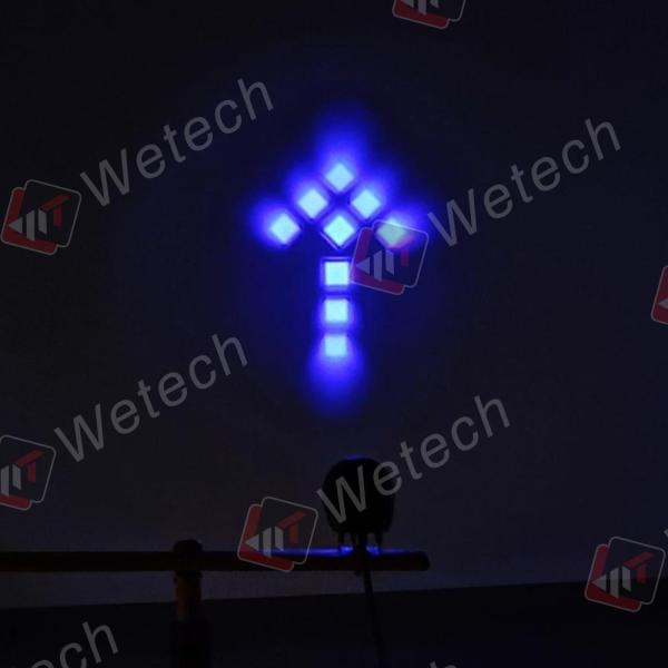 Quality 18W Forklift Blue Arrow Light 10V - 110V DC LED Forklift Safety Light for sale