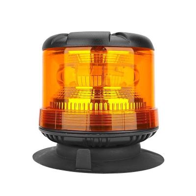China 10V - 110V Signal Beacon IP65 Magnetic Amber Beacon Sucked Base Type for sale