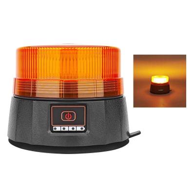 China ECE R65 R10 Oplaadbaar bakenlicht LED-tractor flitsende Amber lichten Te koop