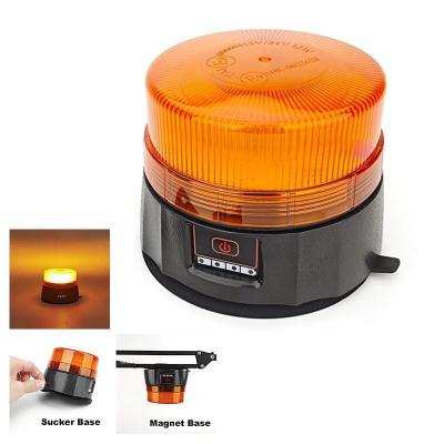 China ECE R65 R10 Oplaadbaar bakenlicht LED-tractor flitsende Amber lichten Te koop