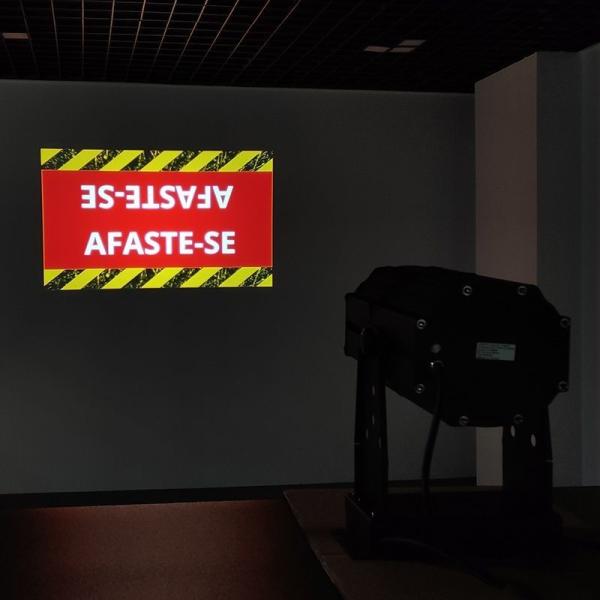 Quality IP65 Virtual Sign Projector 240W Custom Gobo Projector 18000lm for sale