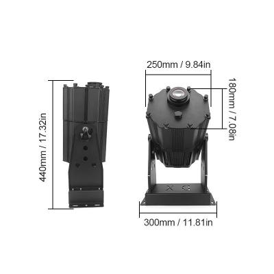 중국 IP65 가상 신호 프로젝터 240W 사용자 지정 고보 프로젝터 18000lm 판매용