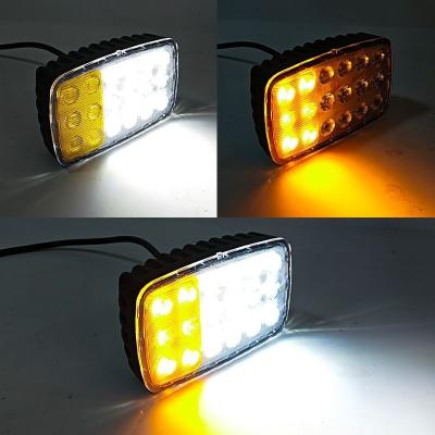 Cina Impermeabile IP67 60W Luce di lavoro a LED con indicatori di direzione girevoli per trattori e carrelli elevatori in vendita