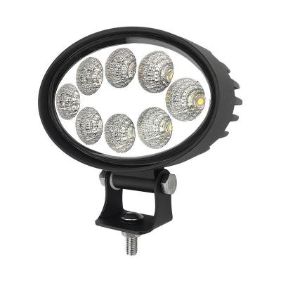 China Oval LED Work Light 24W 12V 24V DC Waterproof Universal Flooding/Spotlight for sale