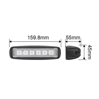 Cina Luce di guida auto SUV camion 12V 24V 30W luce di lavoro LED in vendita