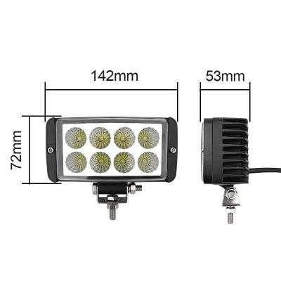 Cina 24 W di luce di lavoro a LED a fascio di luce di inondazione in vendita