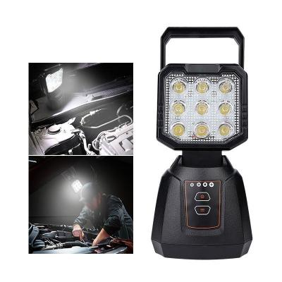 China High Brightness Portable Magnetic Work Light IP67 Rechargeable LED Work Light Waterproof for sale