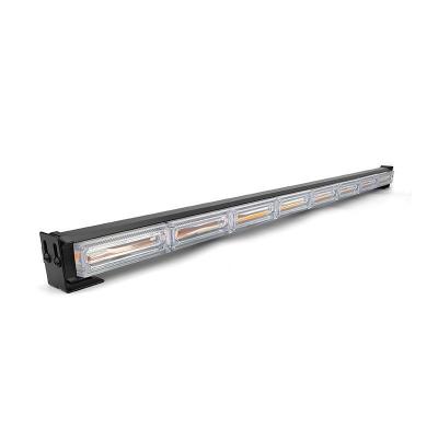 China COB LED Hazard Light Bar Amber White Red Blue LED Emergency Light Bar 12W for sale